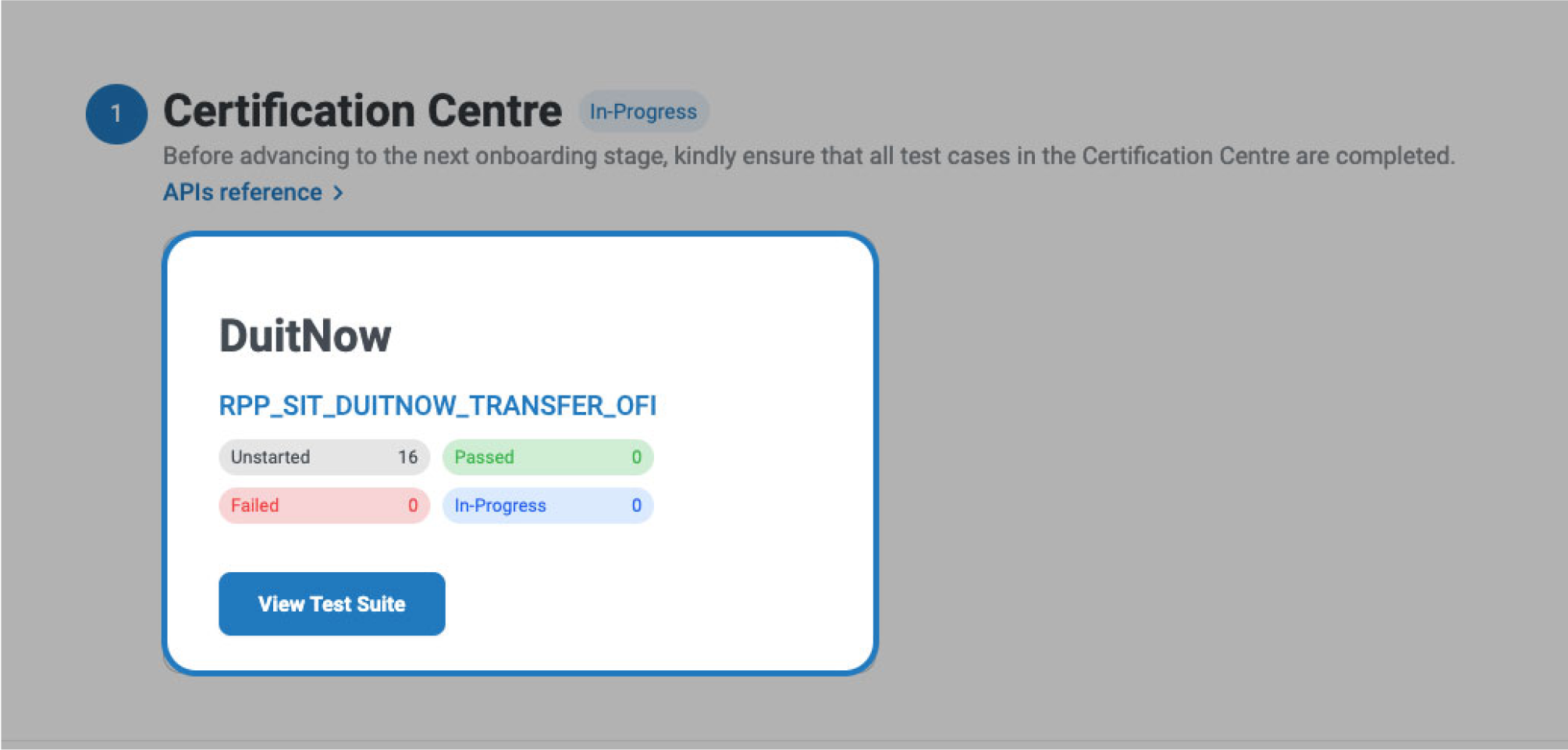 Certification Centre | PayNet APIs Documentation